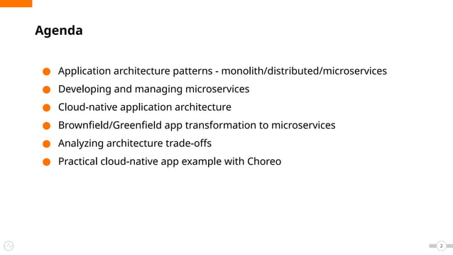 WSO2Con 2025 - Architecting Cloud-Native Applications | PPT