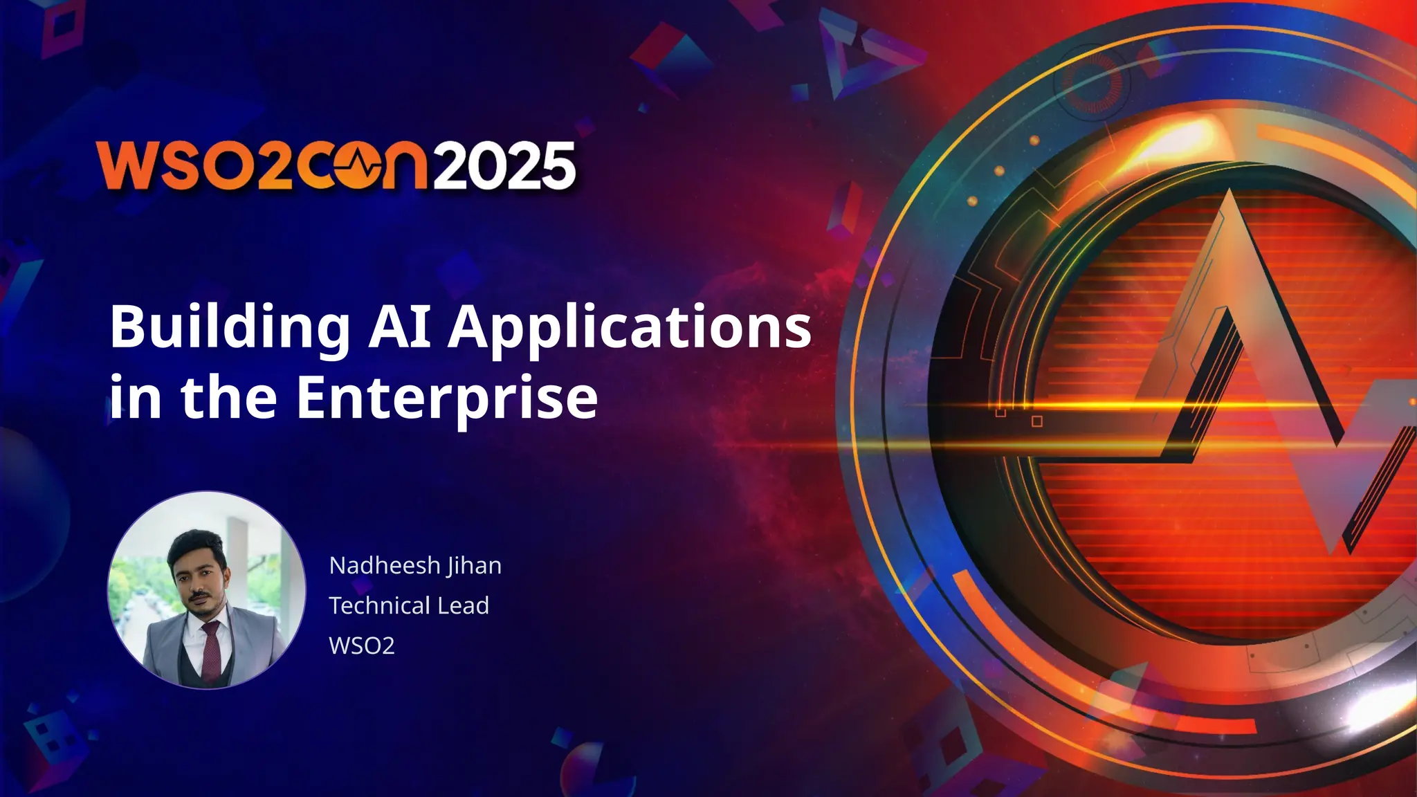 WSO2Con 2025 - Building AI Applications in the Enterprise (Part 1) | PPT
