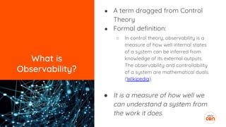 [WSO2Con Asia 2018] Tooling for Observability | PPT