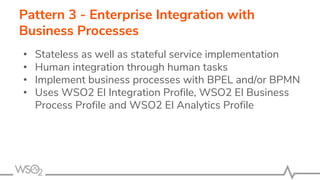 WSO2 Enterprise Integrator Deployment Patterns | PPT