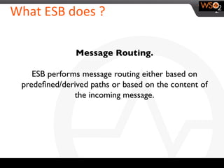 Enterprise Integration with WSO2 ESB | PPT