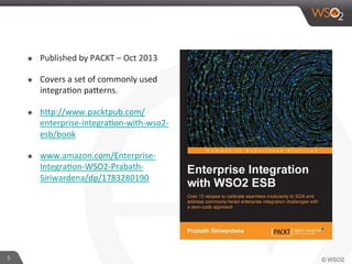 Enterprise Integration with WSO2 ESB | PPT