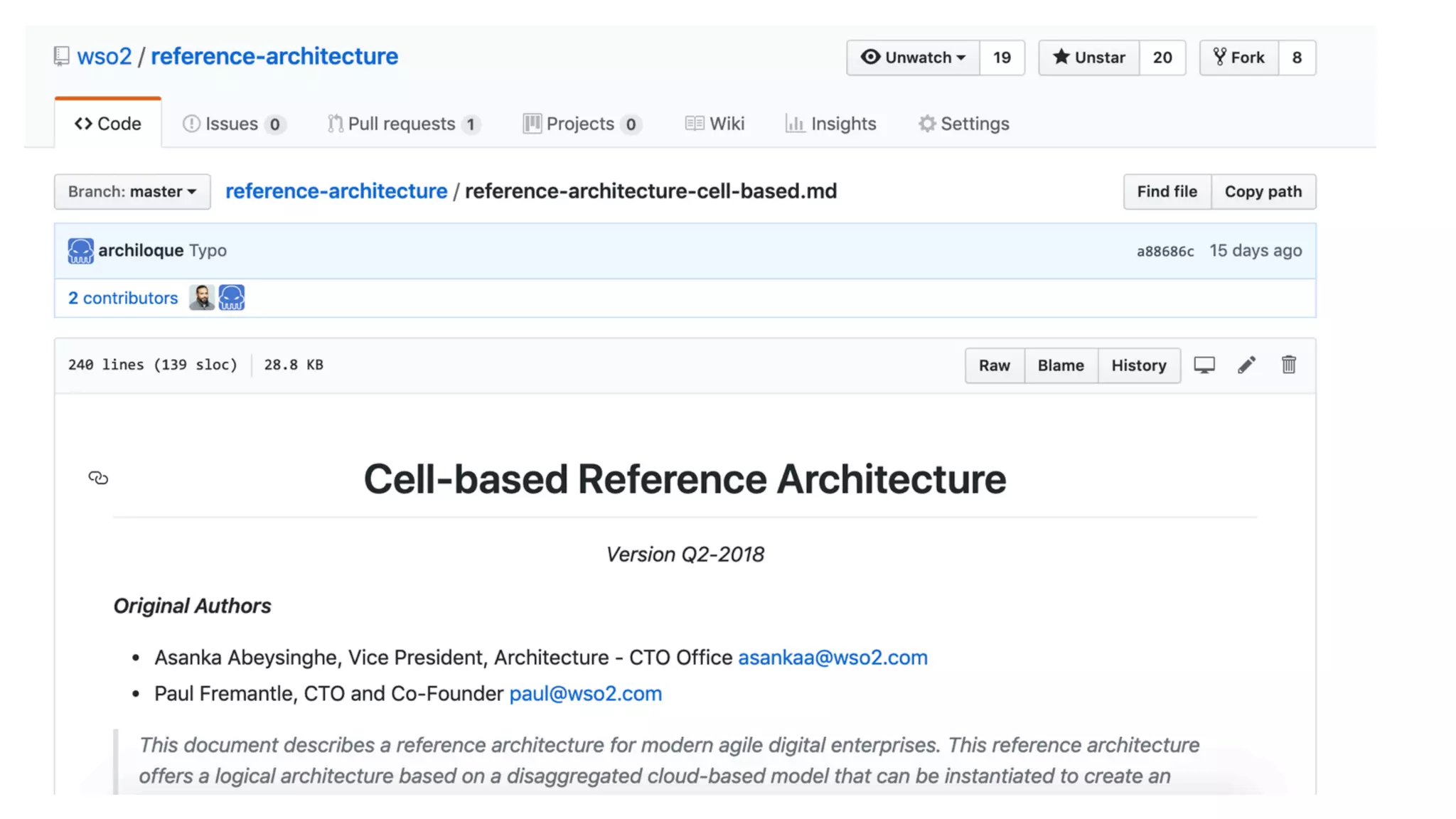 [WSO2 Integration Summit Nairobi 2019] Emerging Architecture Patterns ...