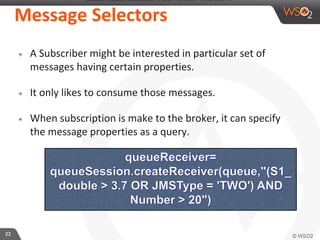 WSO2 Product Release webinar - WSO2 Message Broker 2.2.0 | PPT