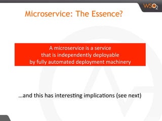 Deep-dive into Microservice Outer Architecture | PPT