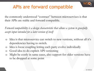 Deep-dive into Microservice Outer Architecture | PPT