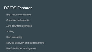 WSO2 Middleware on DC/OS or Mesos | PPTX