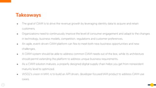 [WSO2 Summit Americas 2020] CIAM and Securing the Integrated API Supply Chain | PDF