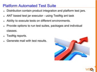 Wso2 test automation framework internal training | PDF