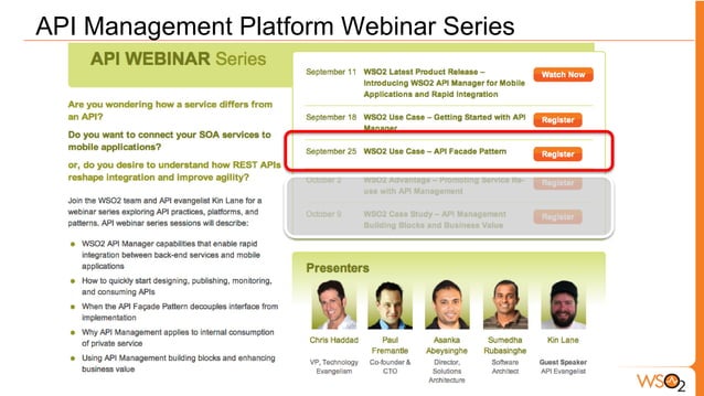 WSO2 Use Case - API Facade Pattern | PDF