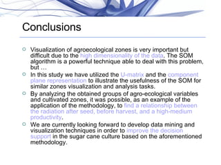 Classification of similar productivity zones in the sugar cane culture ...
