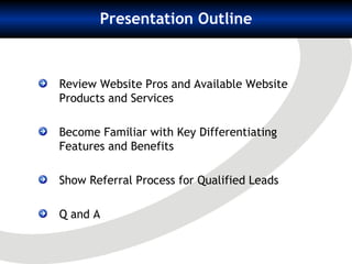 WSP Overview.PPT | Web Hosting | Internet