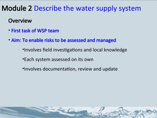 wsp-training-pack-mod2.ppt water management | PPT