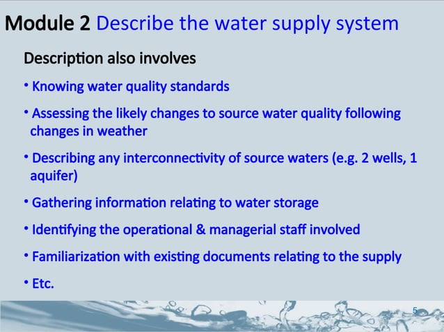 wsp-training-pack-mod2.ppt water management | PPT