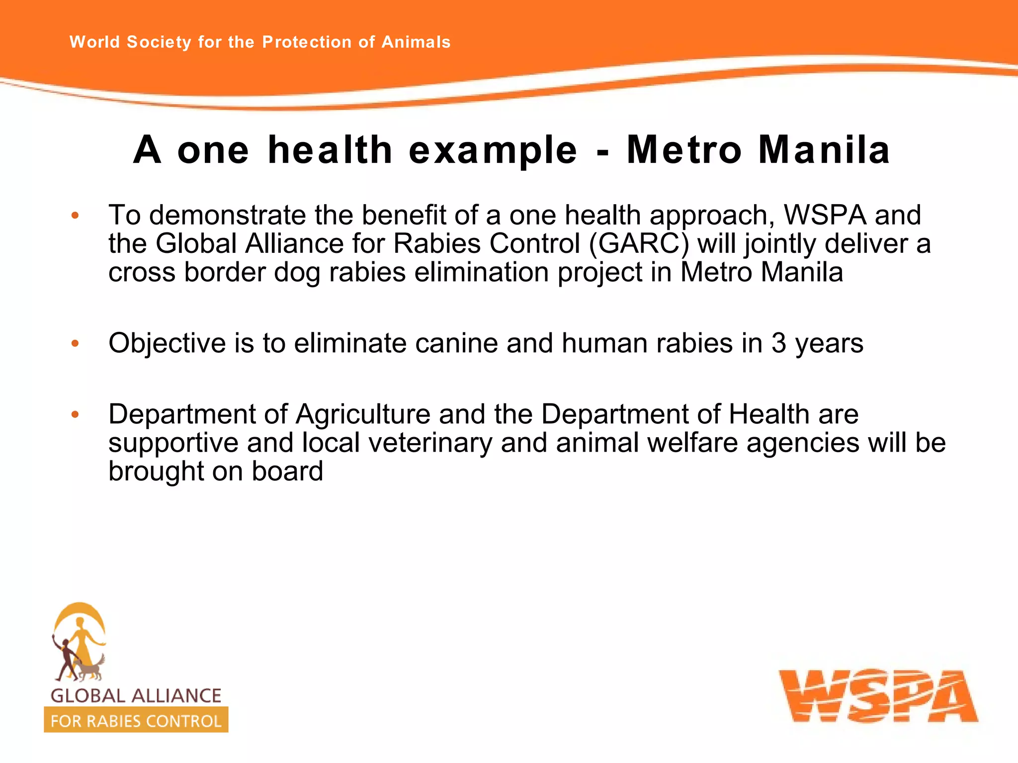 Rabies control: the benefits of a one health approach | PPT