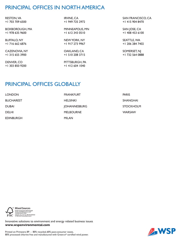WSP Environment and Energy | PDF