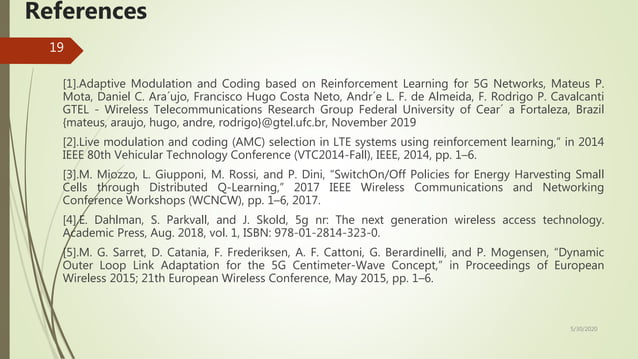 Link Adaptation And Adaptive Codingmodulation System Ppt 6921