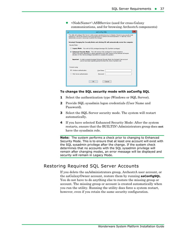 Wsp install guide | PDF