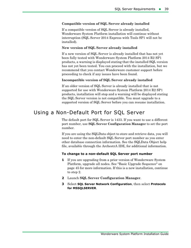 Wsp install guide | PDF