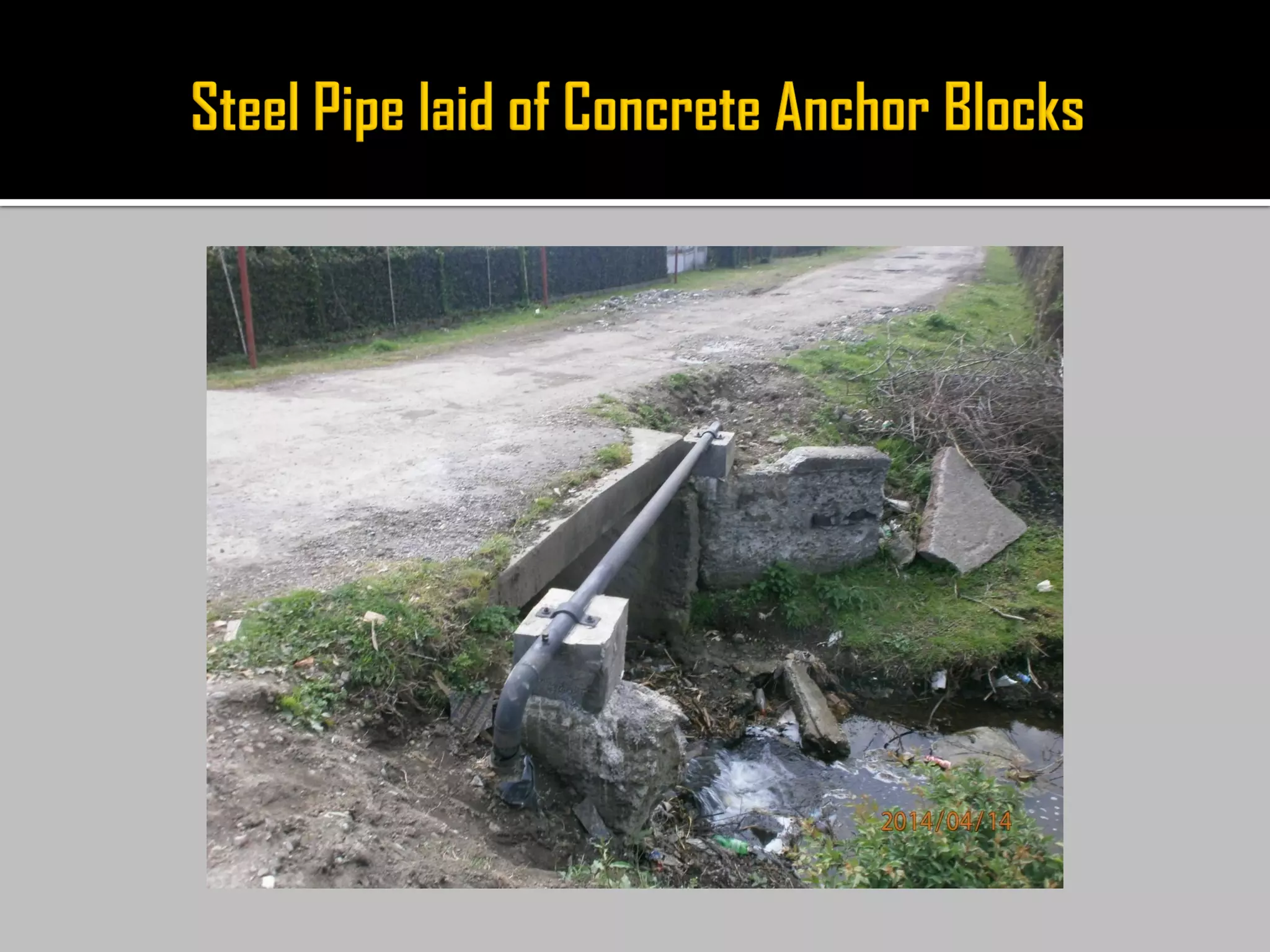 Water Supply Pipelines Channel Crossing Examples | PDF