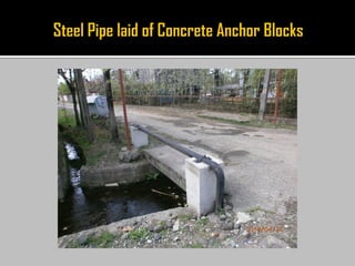 Water Supply Pipelines Channel Crossing Examples | PDF