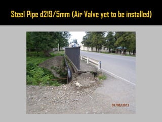 Water Supply Pipelines Channel Crossing Examples | PDF