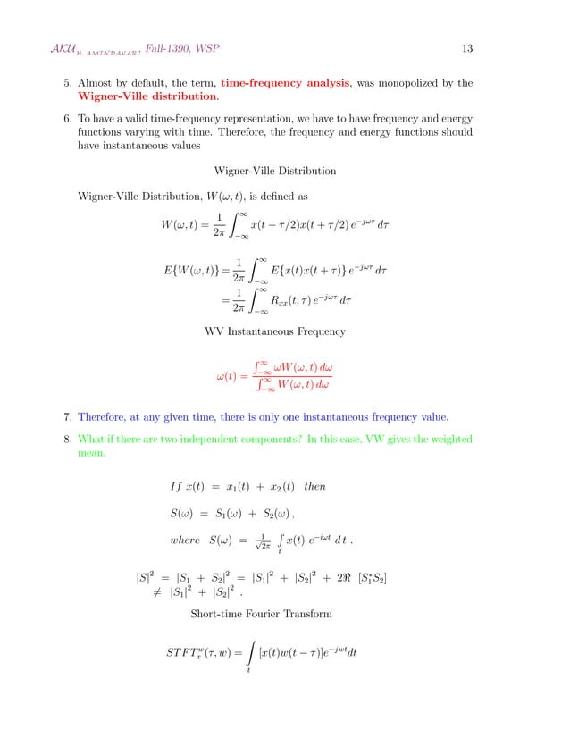 Wavelet Signal Processing | PDF