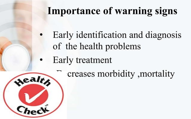 Warning signs of various disease | PPTX | Lung and Respiratory Health ...