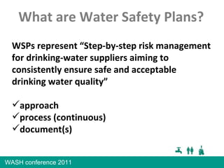 Part 1 Water safety plans explained: What they are and how you can get ...