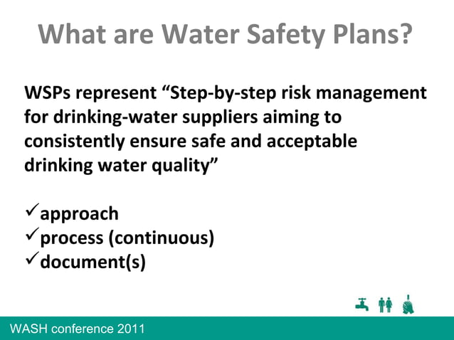 Part 1 Water safety plans explained: What they are and how you can get ...