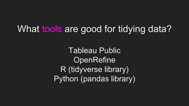 Making data visual diy guide to getting started with data visualization | PPT