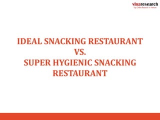 Snacking Habit of The Youth in Vietnam | PDF