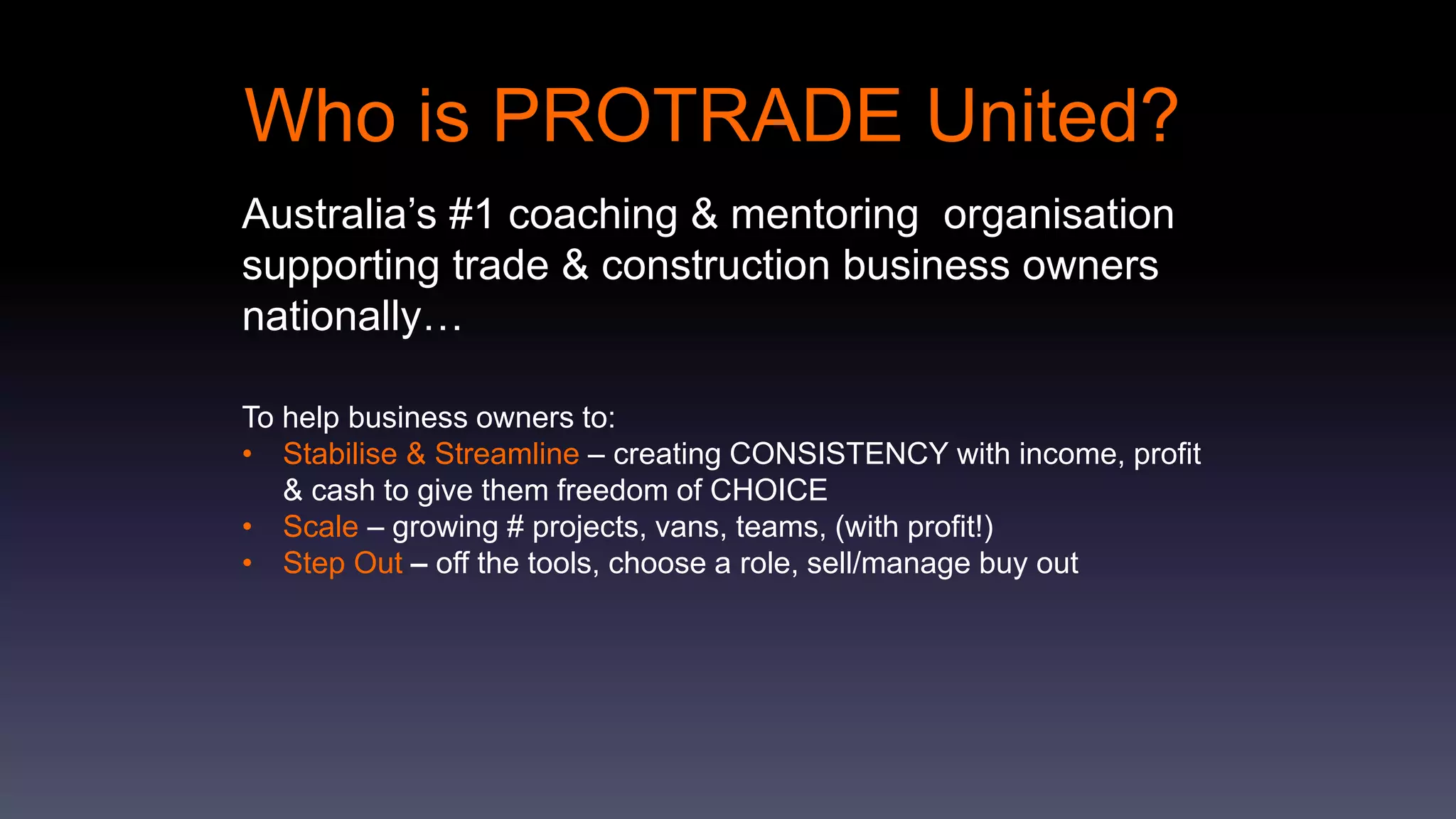 Essential Technology to Transform Your Trade Business | PPT