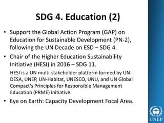 WSSD-U-2016 Sept 16 SDG Panel | PPT