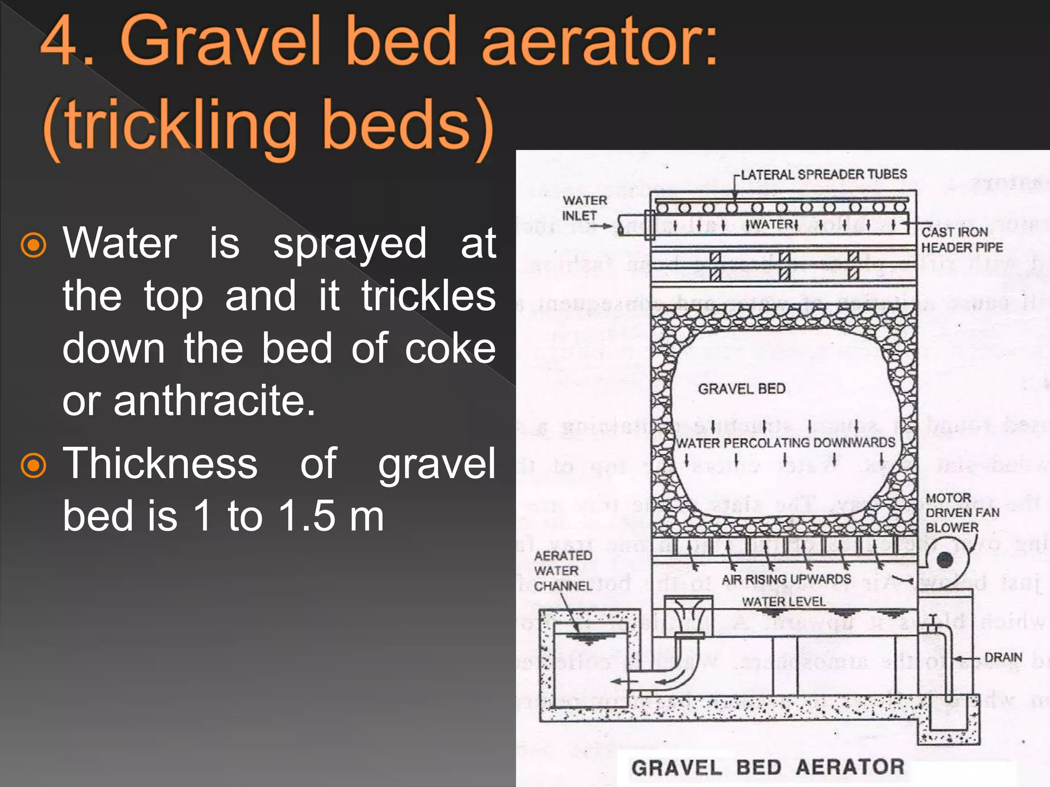 areation and types of aeration in waste water treatment | PPTX
