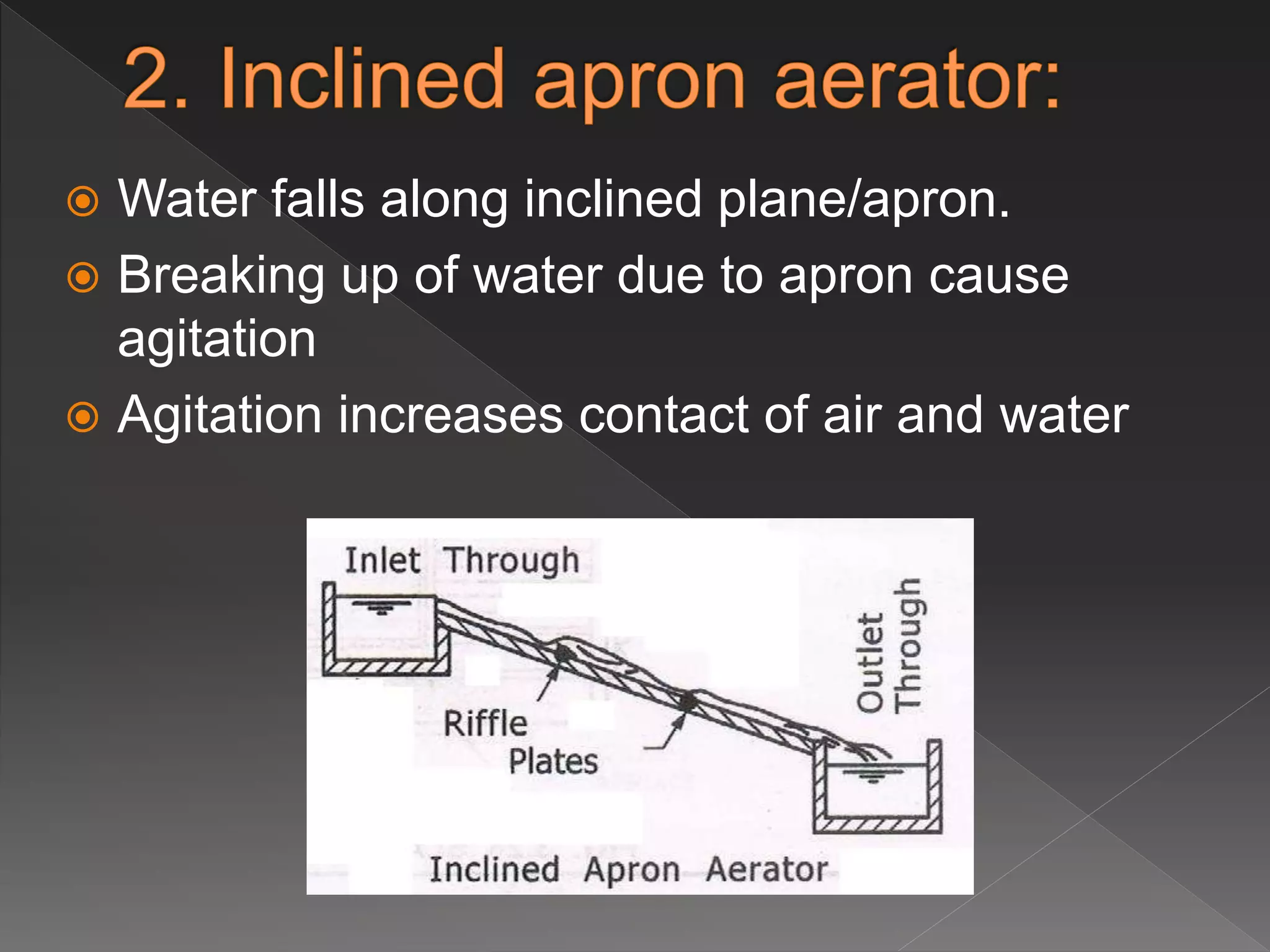 areation and types of aeration in waste water treatment | PPTX