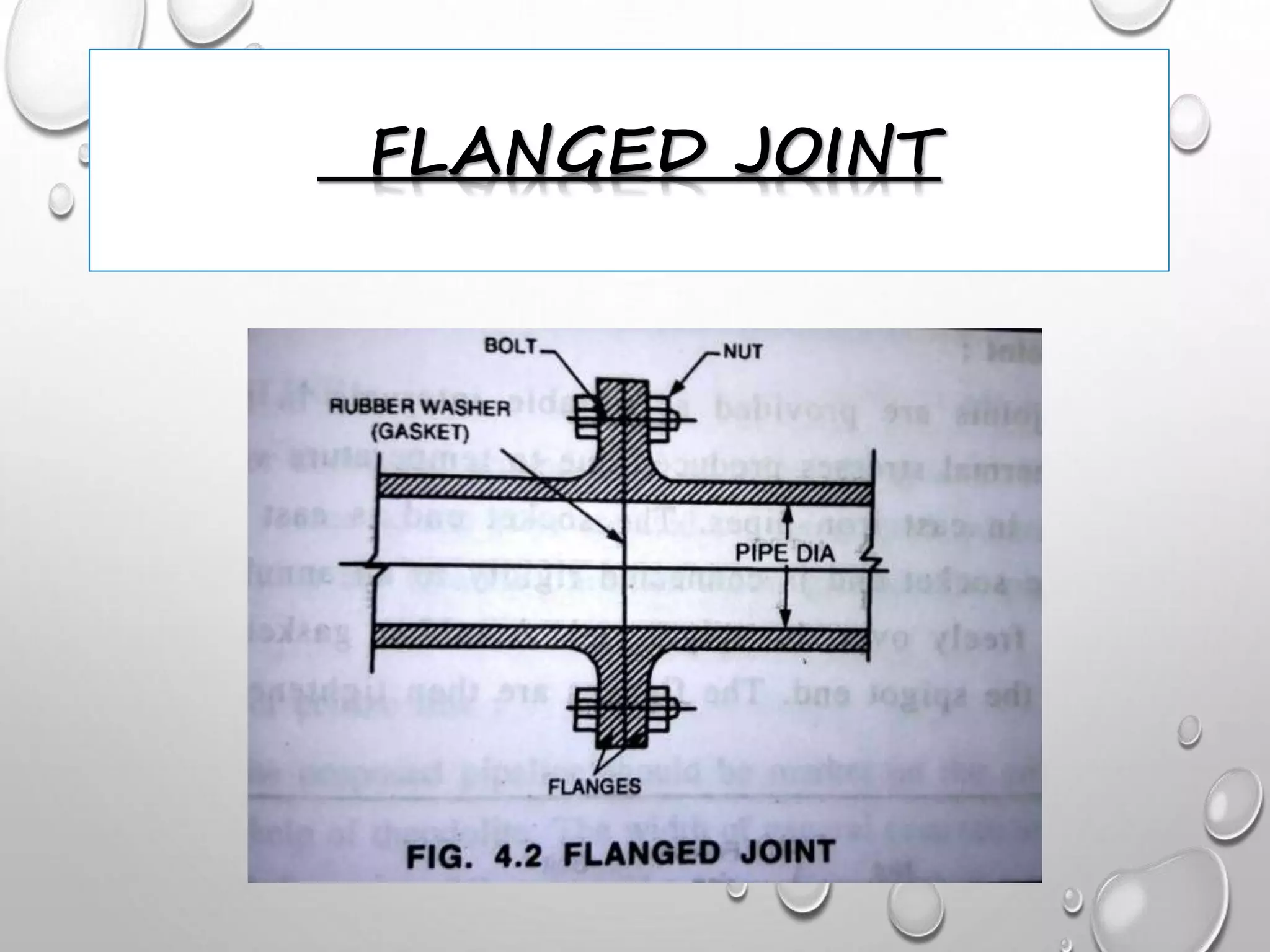 PIPES , PIPE FITTINGS,PIPE JOINTS & LAYING OF PIPELINES | PPTX