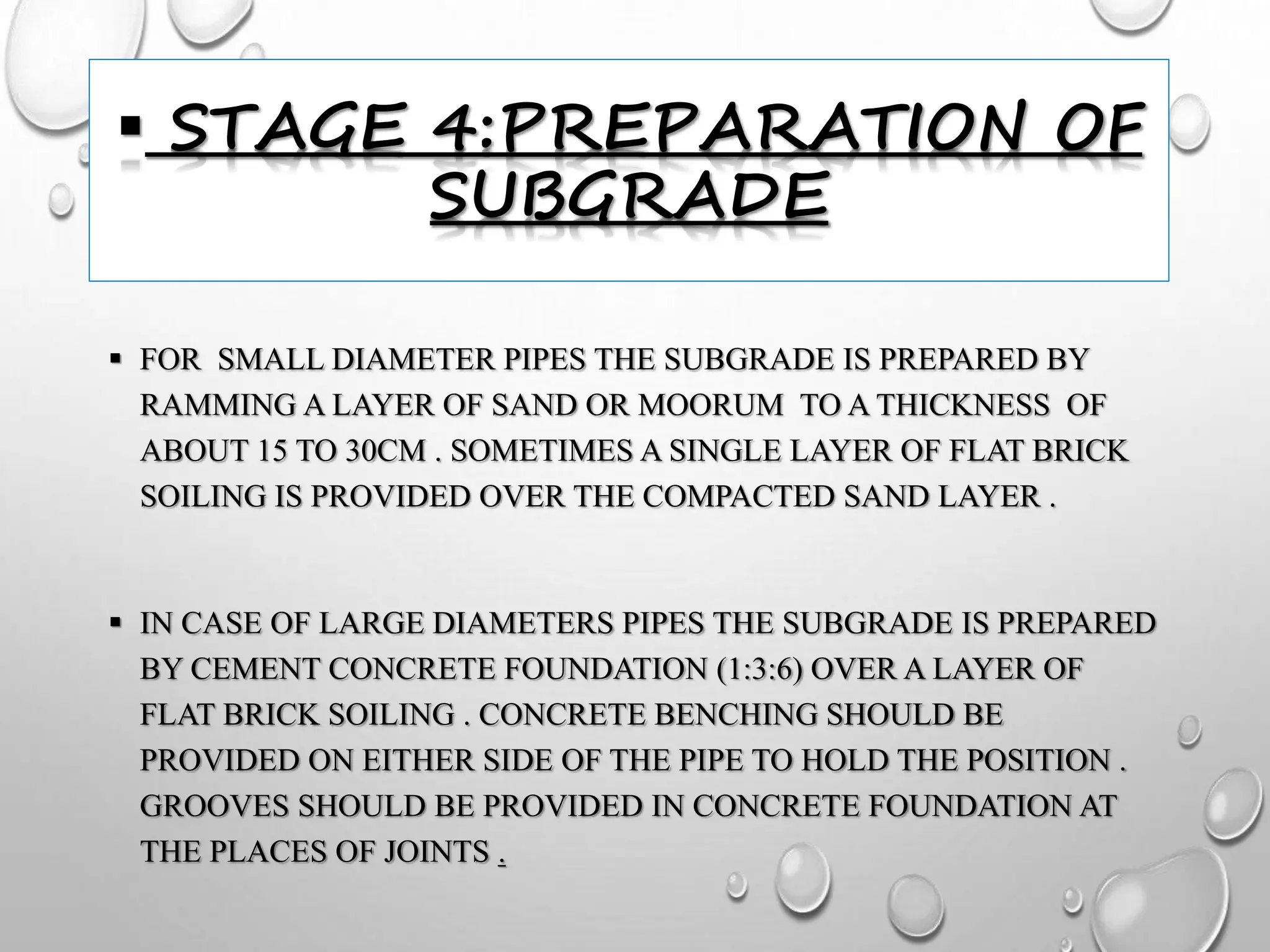 PIPES , PIPE FITTINGS,PIPE JOINTS & LAYING OF PIPELINES | PPTX