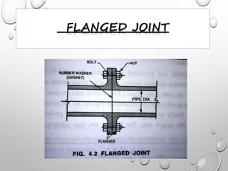 PIPES , PIPE FITTINGS,PIPE JOINTS & LAYING OF PIPELINES | PPTX