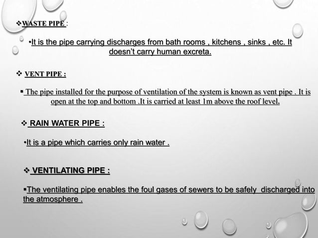 PIPES , PIPE FITTINGS,PIPE JOINTS & LAYING OF PIPELINES | PPTX