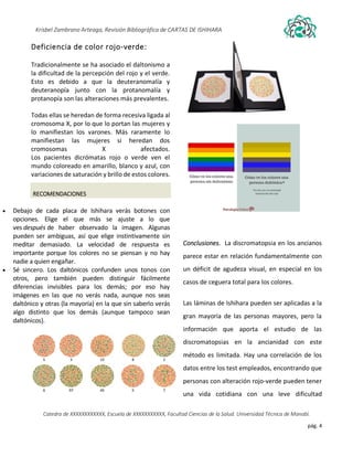 CARTAS DE ISHIHARA | PDF
