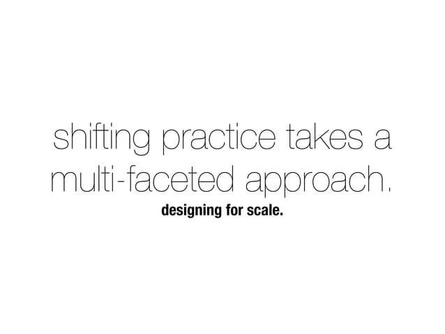 "Designing for Truth, Scale and Sustainability" - WSSSPE2 Keynote | PPT