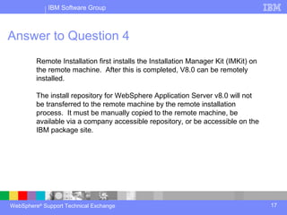 WAS 8 Webcast | PPT