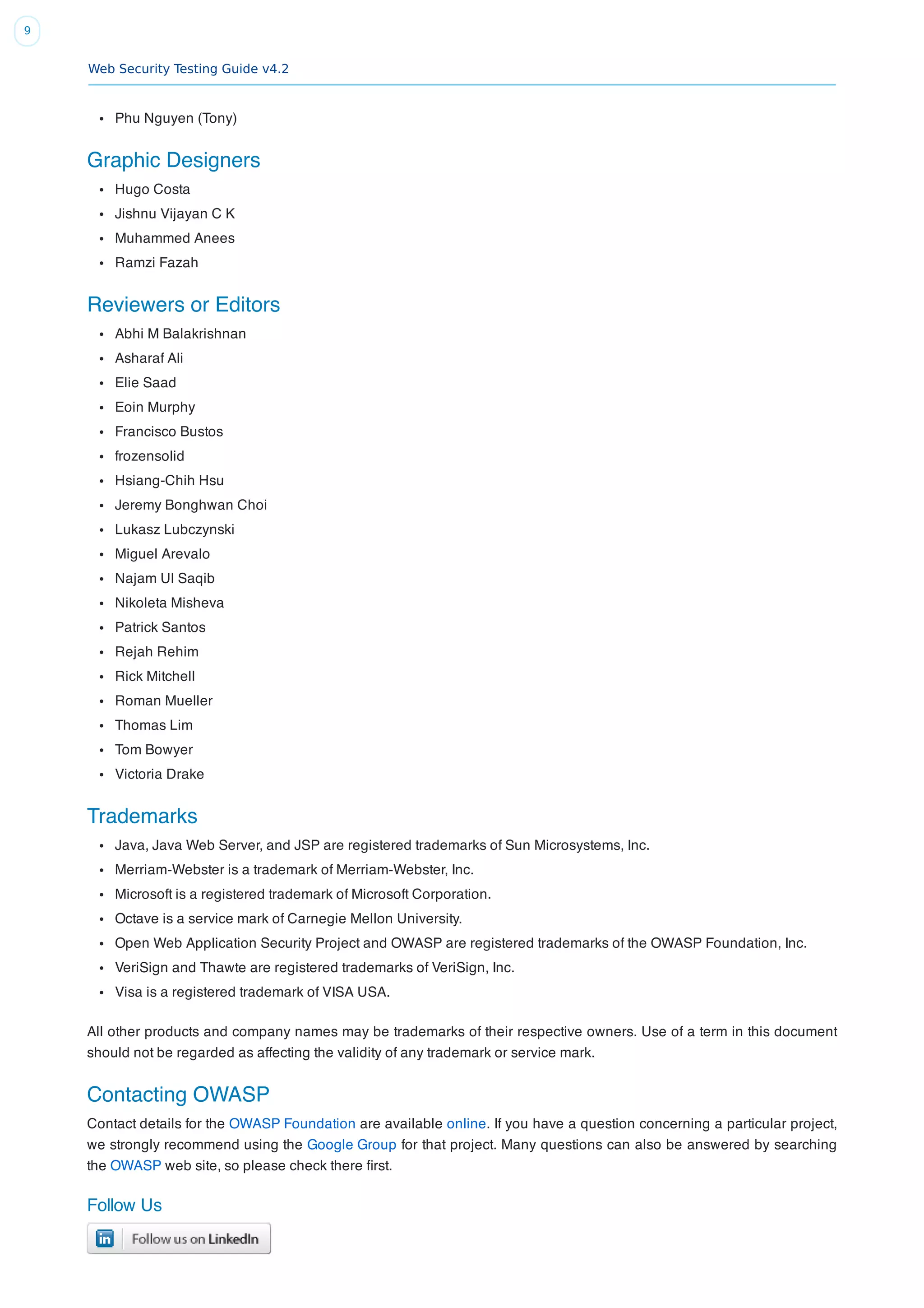 OWASP-Web-Security-testing-4.2 | PDF