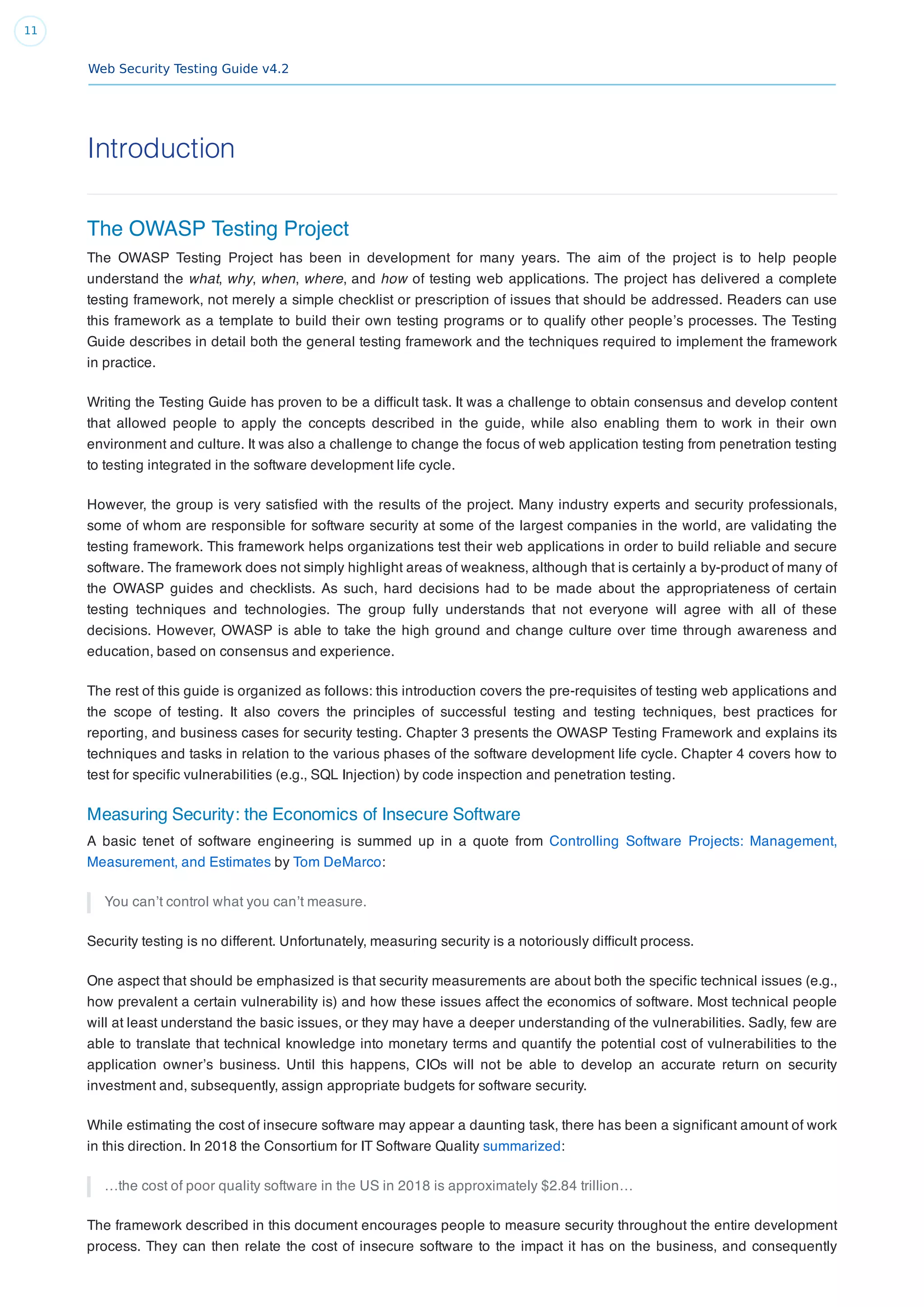 OWASP-Web-Security-testing-4.2 | PDF