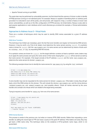 OWASP-Web-Security-testing-4.2 | PDF