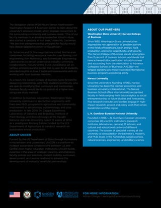 Wsu one pager v1 | PDF