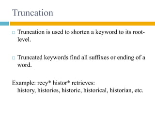 LIS 7880: Library Instruction | PPT