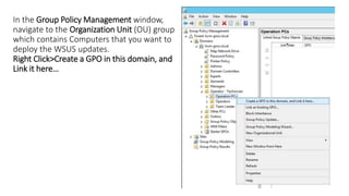 Wsus config[ver1.0] | PDF | Operating Systems | Computer Software and Applications