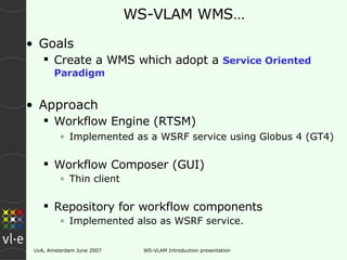 WS-VLAM workflow | PPT